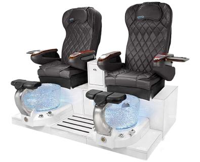 Double Pedicure Benches - Heat & Massage Option | Meridianspas.com ...