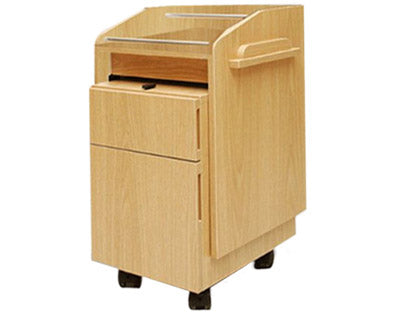 A La Pedicure Cart With Manicure Side Trays | Meridianspas.com ...