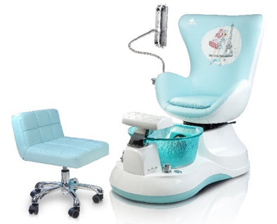 Paris Kids Spa - Mint Color Chair | Meridianspas.com – Meridian Spas