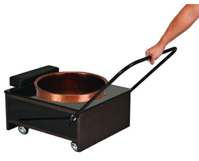 Copper Bowl Tuckaway With Splash Guard | Meridianspas.com – Meridian Spas